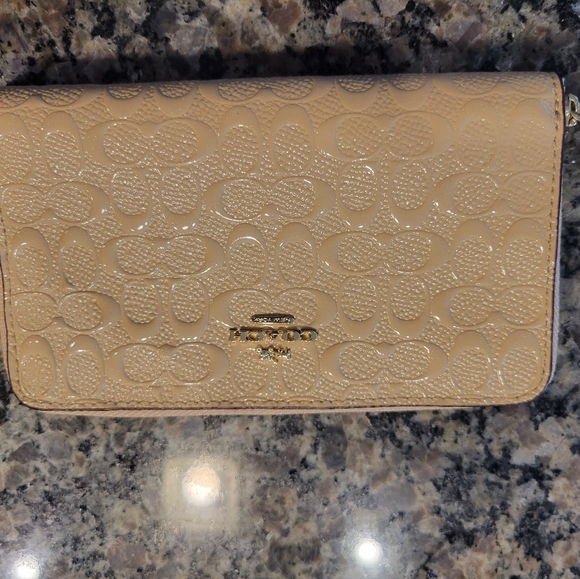 Coach | Bags | Coach Embossed Shiny Wallet | Poshmark